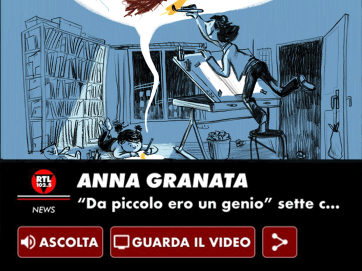 "Da piccolo ero un genio" a Radio rtl102.5 - Save The Mix